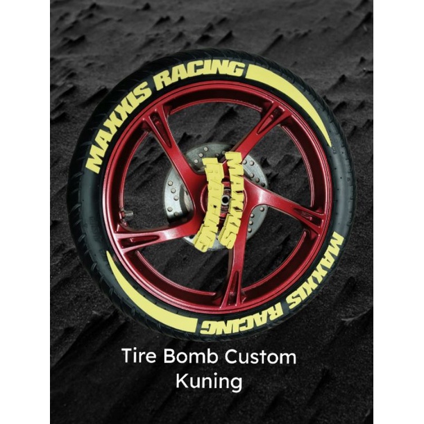 Jual Tire Bomb Custom/ Sticker Ban (HARGA 1 PAKET) | Shopee Indonesia