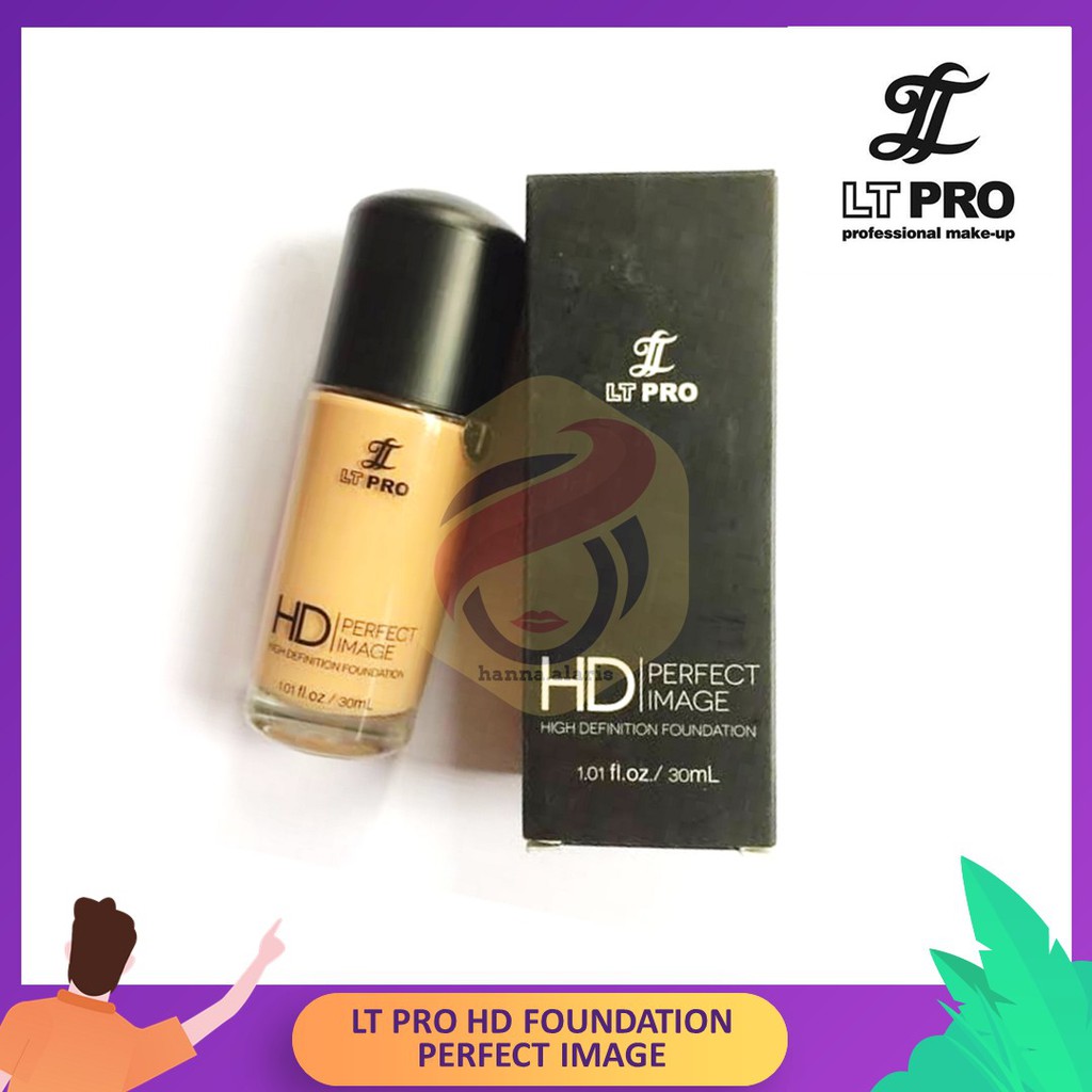 Jual LT Pro Perfect Image HD Foundation High Definition Fondation 30ml ...