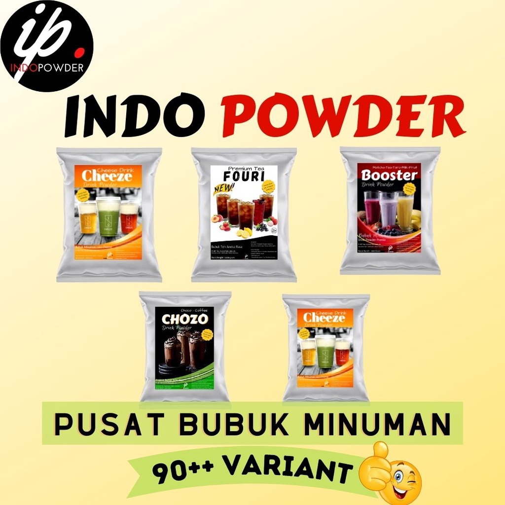 Jual Bubuk minuman aneka rasa 1kg/ bubuk minuman 1kg/ serbuk minuman ...