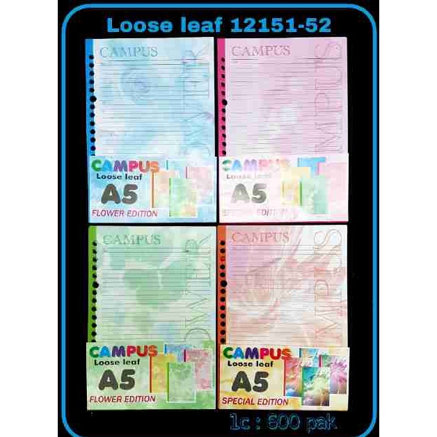 Jual Isi file campus tebal fancy 30 LBR 12151 isi 12 | Shopee Indonesia