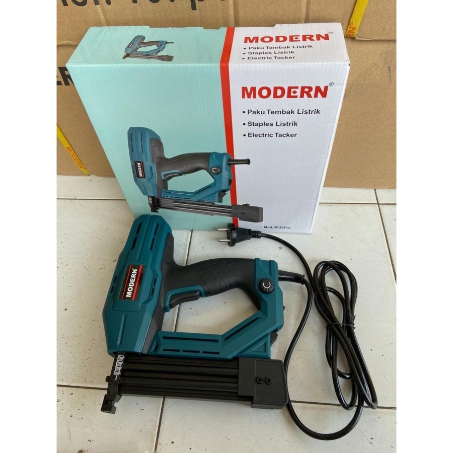 Jual Mesin Paku dan Staples Gun Listrik Staples Tembak Listrik MODERN M ...