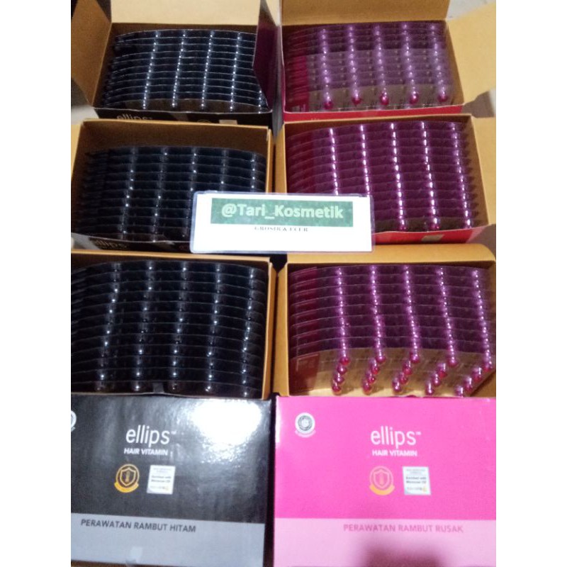 Jual Ellips Hair Vitamin isi 20 Kapsul | Shopee Indonesia