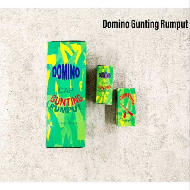 Jual DOMINO CAP GUNTING RUMPUT (PAK) | Shopee Indonesia