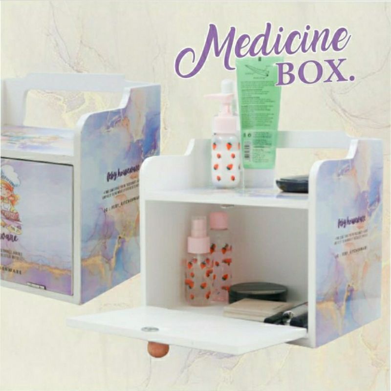 Jual MEDICHINE BOX STORAGE MULTIFUNGSI Tempat Obat Serbaguna Custom ...