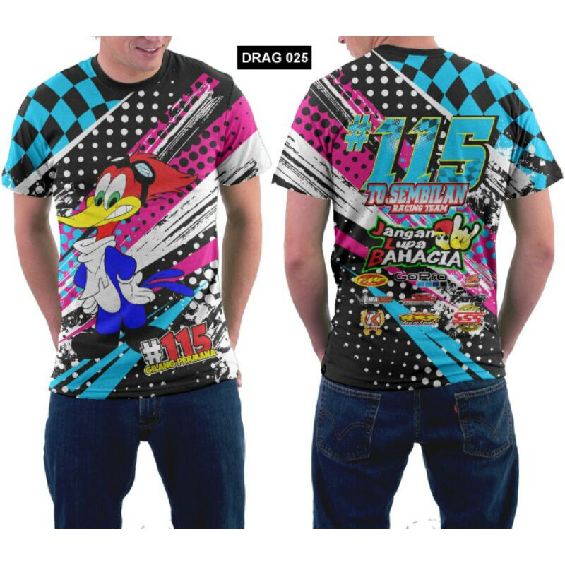 Jual JERSEY DRAG/RACING CUSTOM | Shopee Indonesia