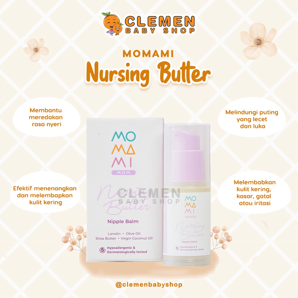 Jual MoMaMi Nursing Butter Nipple Balm 15 ML | Shopee Indonesia