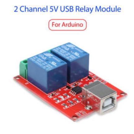 Jual ORIGINAL - 2 Channel Relay USB Programmable Control Switch Module ...