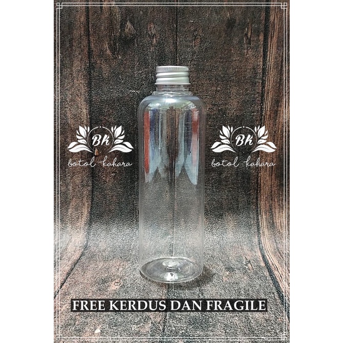 Jual Botol bening 250ml / 250 ml tutup ULIR ALUMUNIUM | Shopee Indonesia