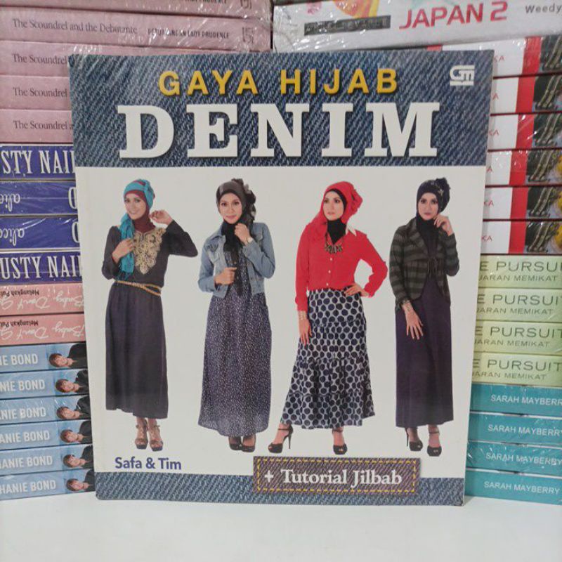 Jual Buku Obral Murah - Buku Gaya Hijab Denim + Tutorial Jilbab ...