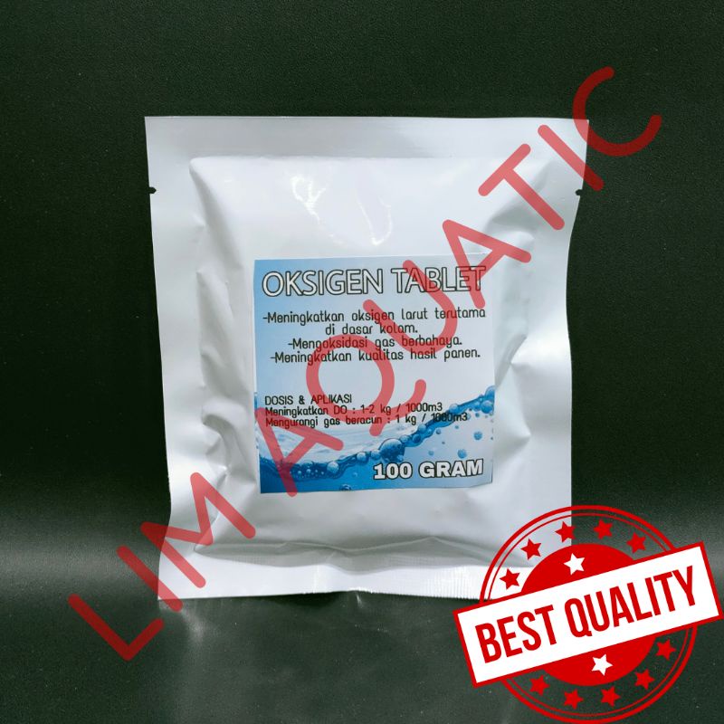 Jual OKSIGEN TABLET 100 GRAM / OXYGEN TABLET 100 GRAM - OKSIGEN ...