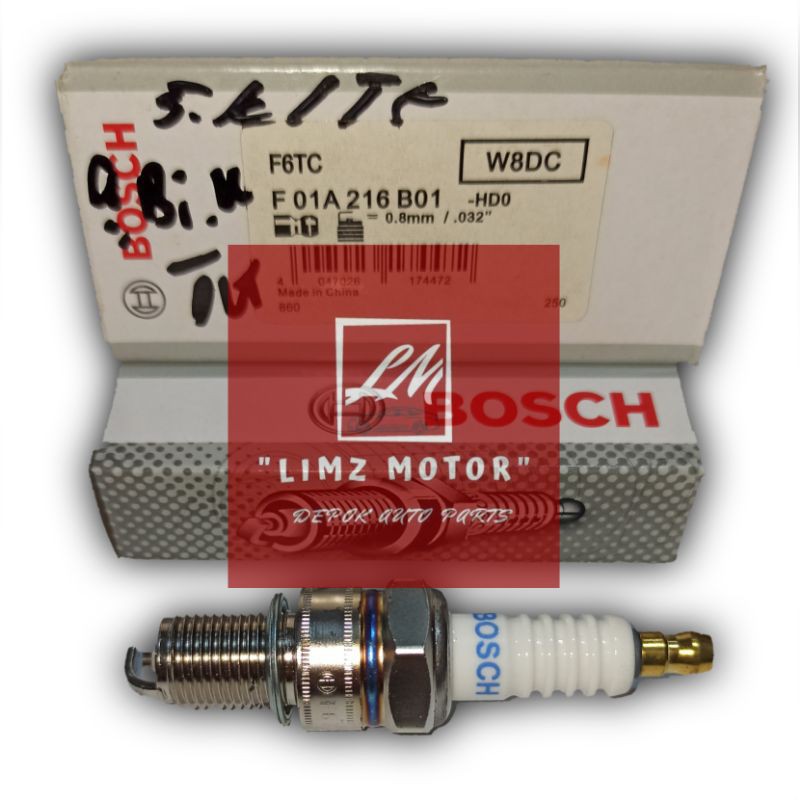 Jual Busi Toyota Kijang 5K & 7K Non Efi & Carry Bosch F6TC W8DC Original | Shopee Indonesia