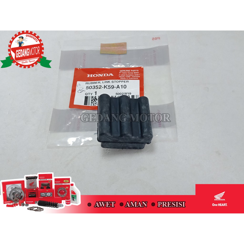 Jual KARET BANTALAN MOUNTING RUBBER BEAT FI ESP VARIO 150 ASLI AHM K59 ...