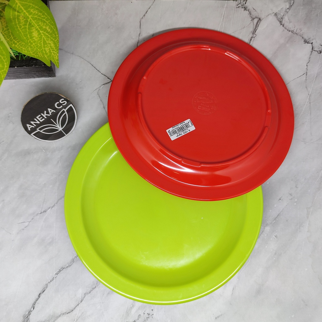 Jual Piring Makan Ceper Melamin 10 Inch - Piring Saji - Piring Ceper ...