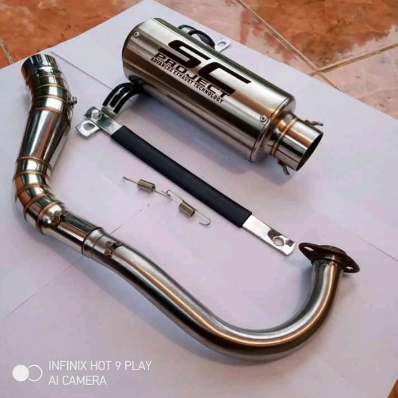 Jual Knalpot racing SC projecct fulset Nmax Mio sporty Beat Scoopy ...