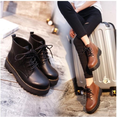 Jual Sepatu Boots Martin DEWASA Model British Sepatu boots DEWASA HITAM ...