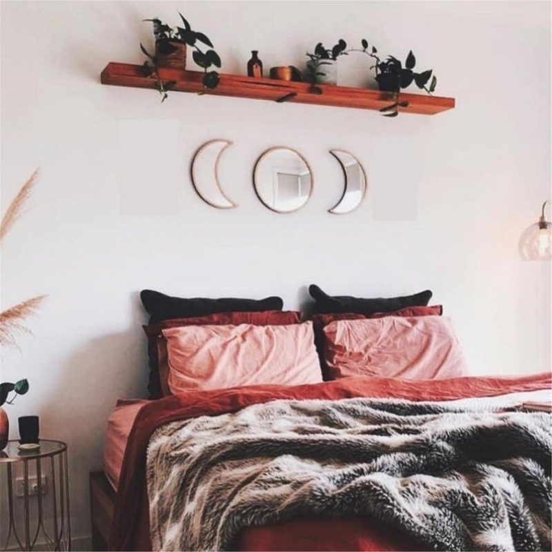 Jual Cermin Bulan Aestetic Moon Mirror | Shopee Indonesia