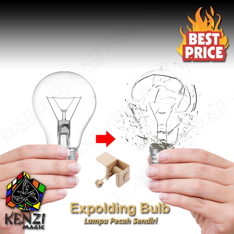 Jual Alat Sulap Lampu Pecah Sendiri - Expolding Bulb | Shopee Indonesia