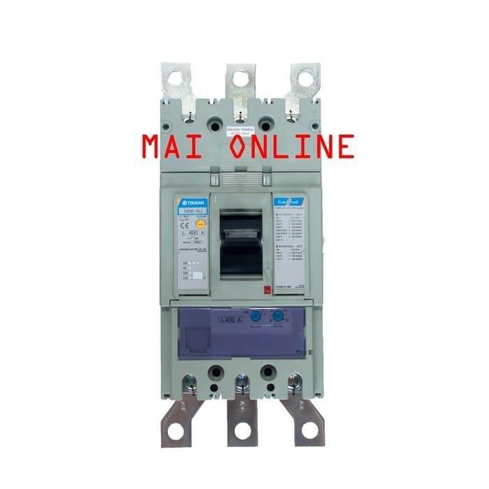 Jual MCB MCCB S400NJ 3P 400A 50kA TERASAKI JEPANG | Shopee Indonesia