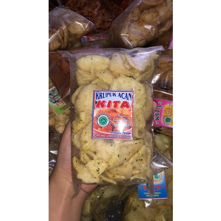 Jual KERIPIK SINGKONG KITA/KERUPUK ACAN KITA/KERUPUK KERANG KITA RENYAH ...