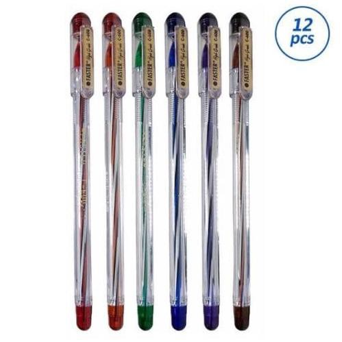 Jual PEN PULPEN FASTER C600 - Biru AP202 | Shopee Indonesia