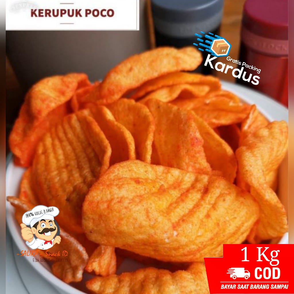 Jual [1Kg] Singkong Poco Poco Balado - Salira Snack PREMIUM | snack ...