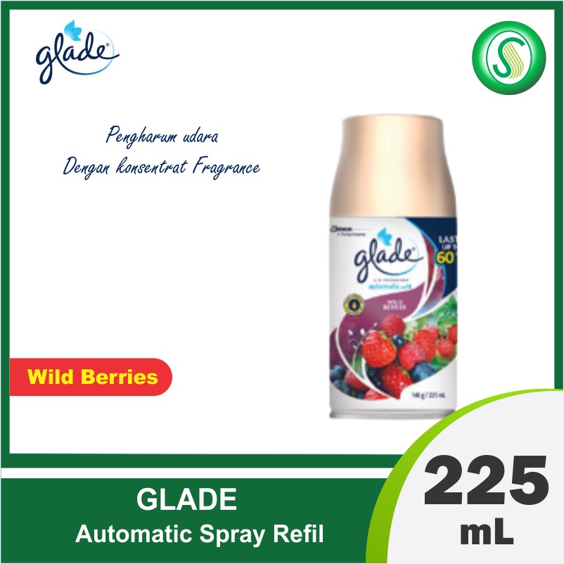 Jual GLADE AUTOMATIC SPRAY REFIL 225mL - Pengharum Ruangan Glade Matic ...