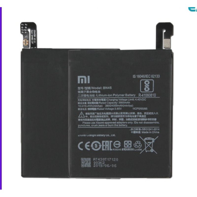 Jual BATRE BATERAI BATTERY XIAOMI REDMI NOTE 5 NOTE 5 PRO BN45 | Shopee ...