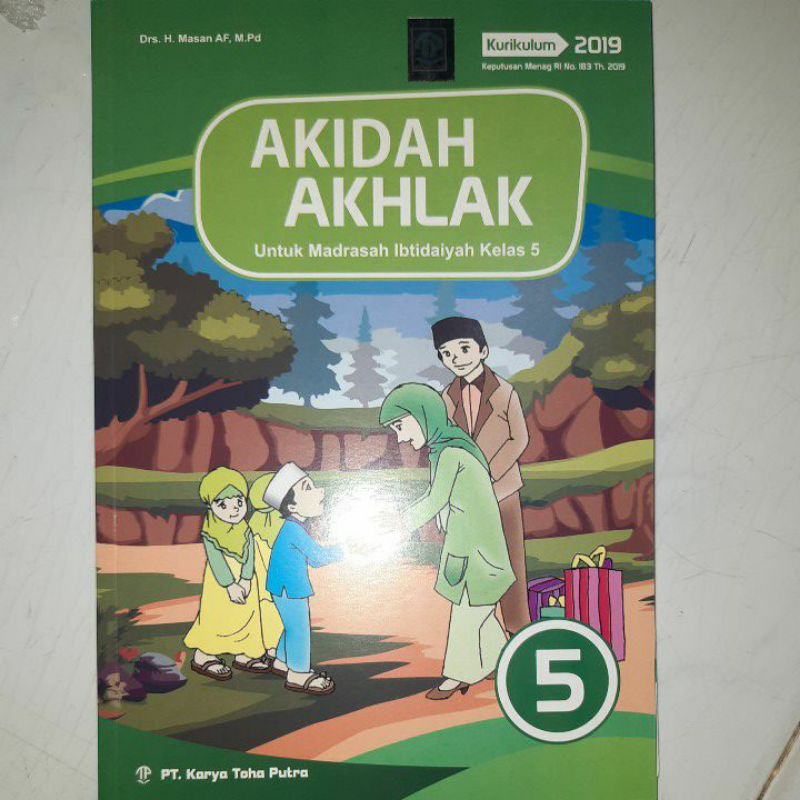 Jual Buku pelajaran akidah akhlak kelas 1 kelas 2 kelas 3 4 5 6 SD MI REVISI KURIKULUM 2019 TOHA ...