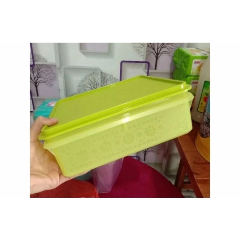 Jual Snack stor Toples hijau Mozaic Mosaik Snack Stor Tupperware ...