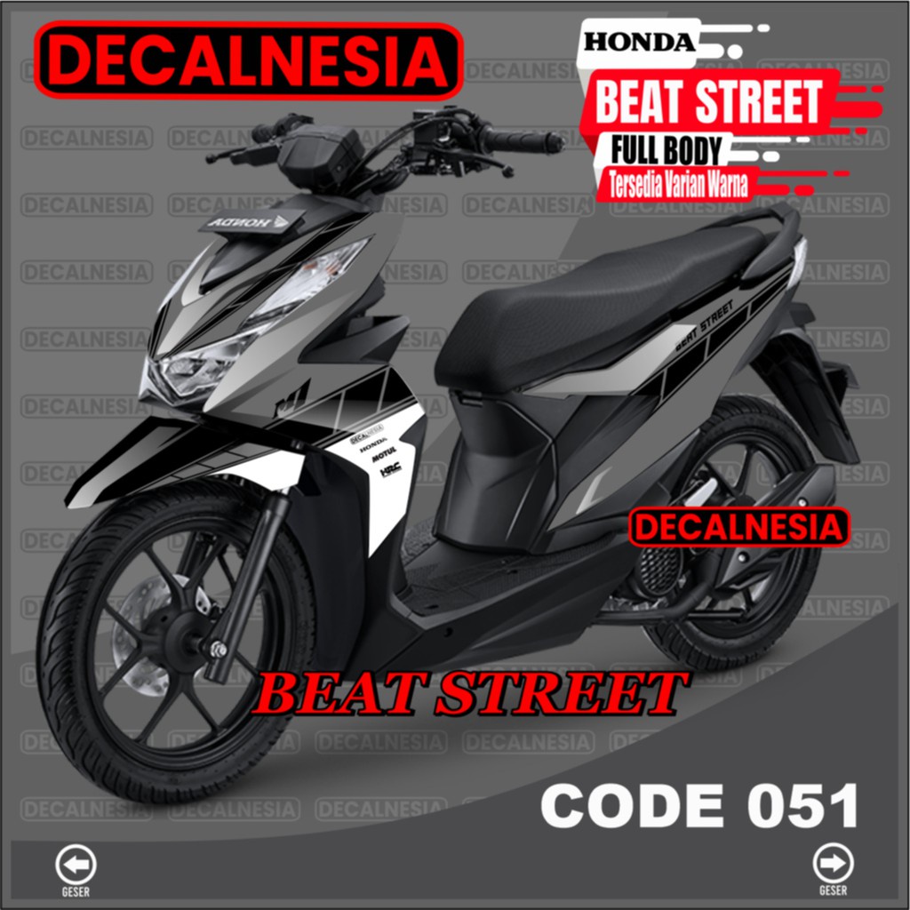 Jual Decal Beat Street New 2021 2022 2023 Full Body Sticker Motor 2020 Modifikasi Stiker Variasi ...