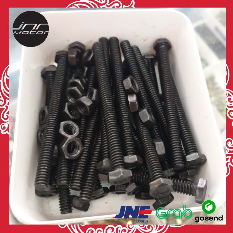 Jual BAUT 10 DRAT KASAR FULL DRAT PANJANG 75 CM | Shopee Indonesia