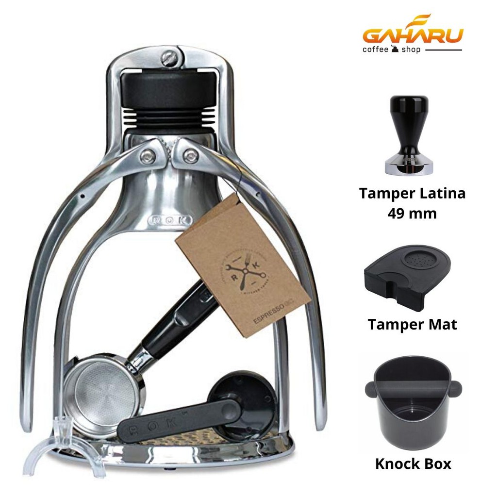 Jual Paket ROk Presso GC 2025 dengan Tamper Knock Box dan Tamper Mat ...