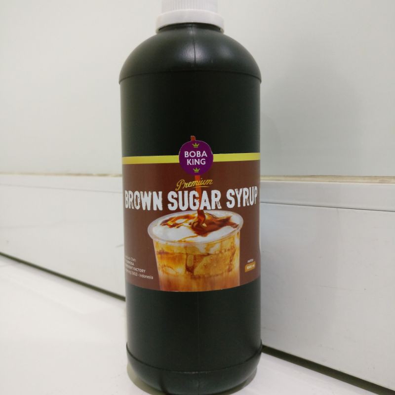 Jual Brown Sugar Syrup / sirup gula merah / sirup gula aren merk Boba ...