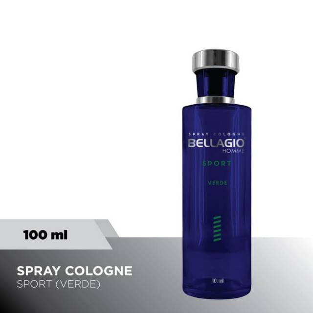 Jual Bellagio Sport Spray Cologne 100ml | Shopee Indonesia
