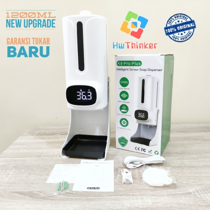 Jual K9 Pro Plus 2 in 1 Thermometer Infrared termometer otomatis ...