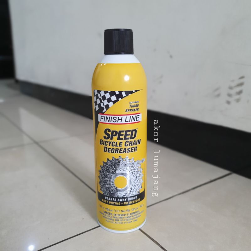 Jual finish line speed bicycle chain degreaser 18oz 558ml pembersih ...