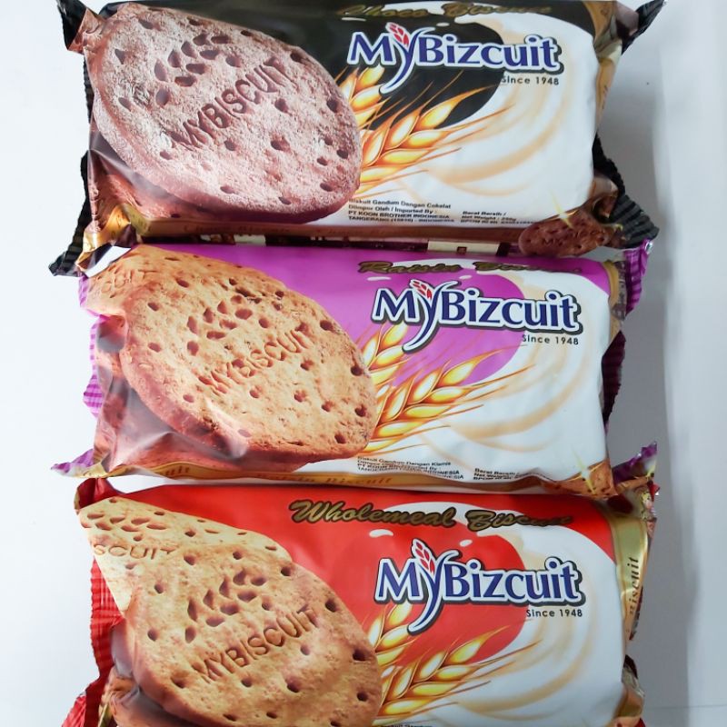 Jual My Bizcuit Biscuit Gandum 250gr | Shopee Indonesia