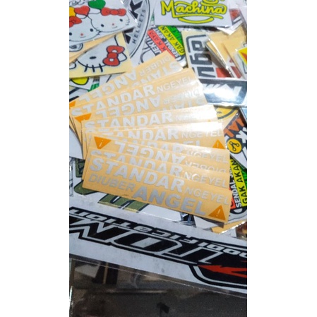 Jual stiker setandar ngeyel | Shopee Indonesia