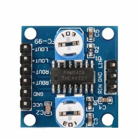 Jual PAM8406 2x5W PAM 8406 2 x 5 Watt STEREO DIGITAL AMPLIFIER 5W ...