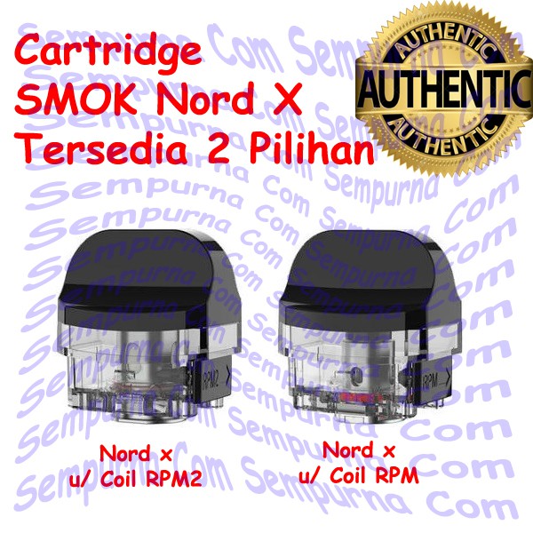 Jual Cartridge Smok NORD X RPM RPM2 6ml Authentic | Shopee Indonesia