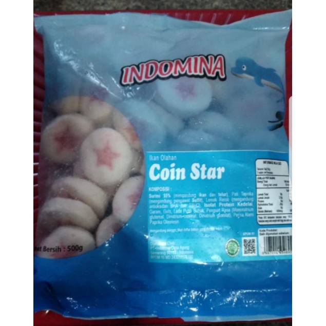 Jual Indomina Coin Star 500g Indomina Seafood Distributor Frozen Food ...