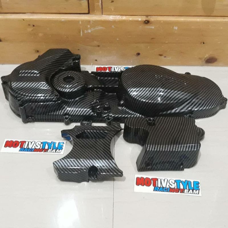 Jual cvt full set karbon wtp skywave hayate | Shopee Indonesia