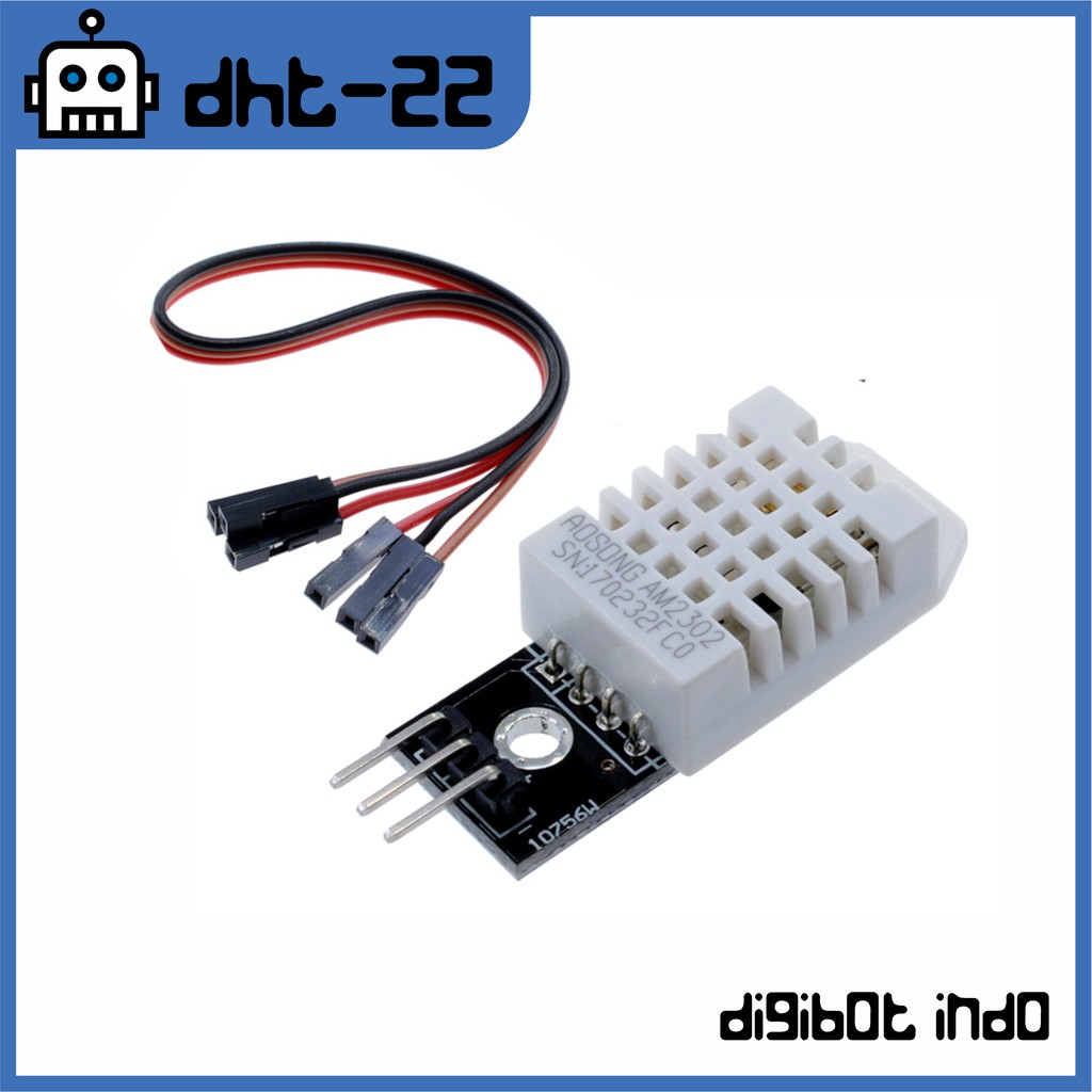 Jual DHT22 AM2302 Temperature & Humidity Sensor Module - DHT | Shopee ...
