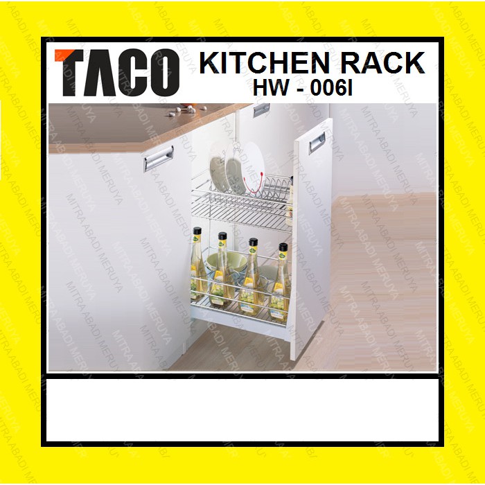 Jual TACO HW 006 I 006I Rak Piring Botol Kabinet Bawah Kitchen Dapur ...