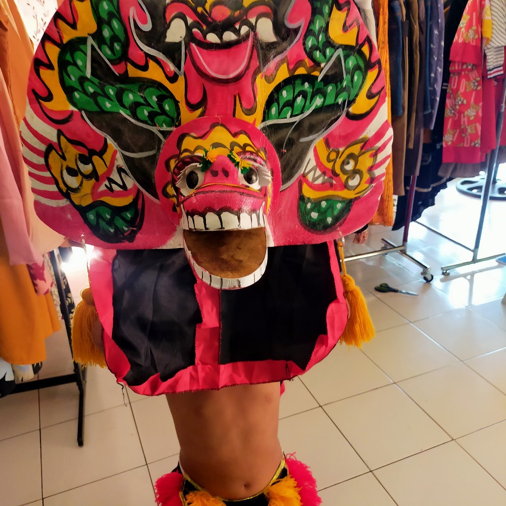 Jual barongan untuk anak-anak singa barongan anak barongan mainan anak ...