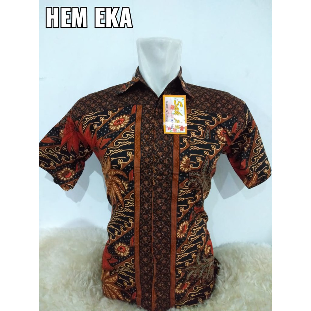 Jual Batik Hem Mataram | Shopee Indonesia
