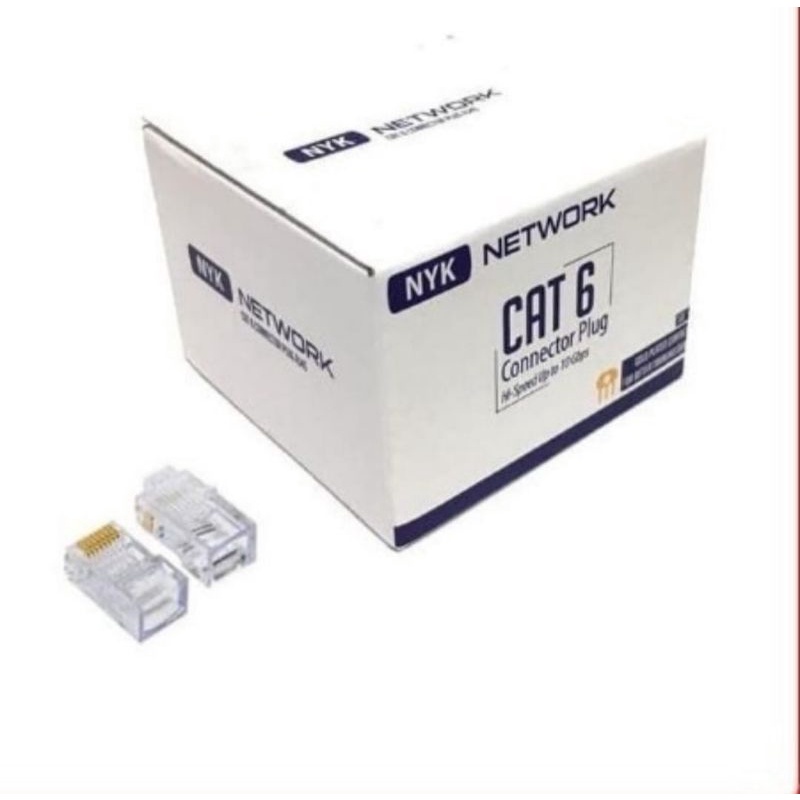 Jual Konektor RJ45 Cat 6 connector rj45 cat6 | Shopee Indonesia