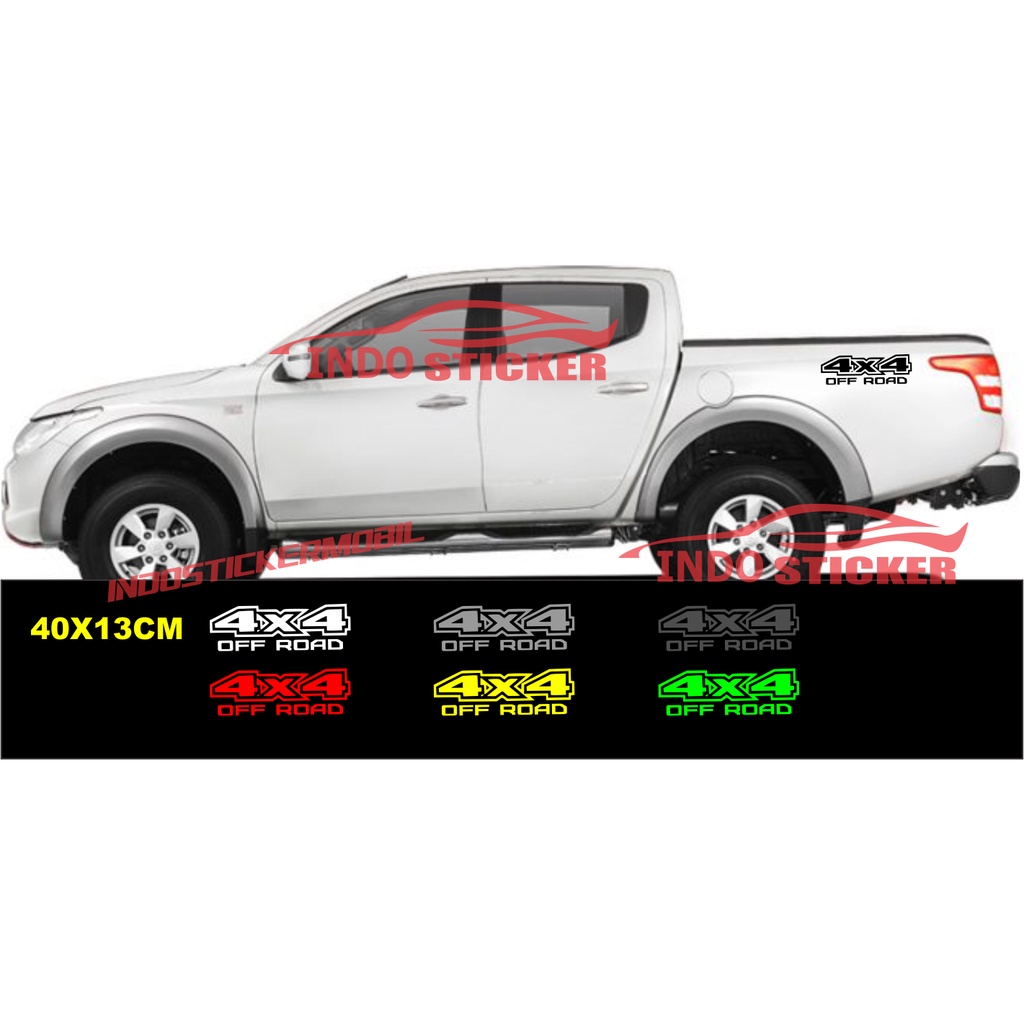 Jual STICKER 4X4 OFF ROAD CUTTING MOBIL 4X4 OFF ROAD NAVARA FRONTIER ...