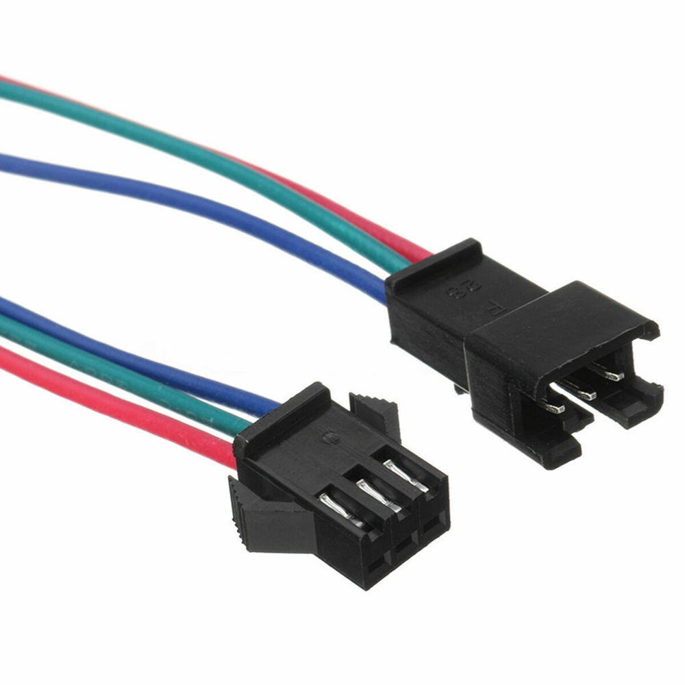 Jual Kabel 3P JST SM Terminal Male Female Connector 3 Pin Socket Kabel ...
