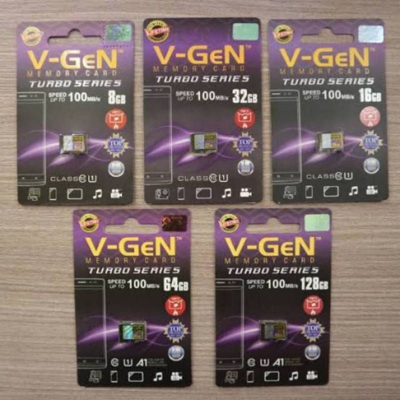Jual MEMORY CARD V-GEN CLASS 10 TURBO SERIES | Shopee Indonesia